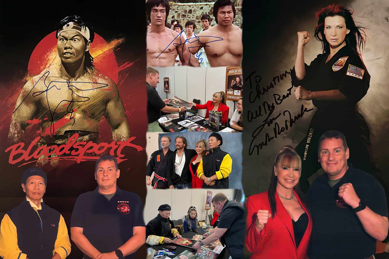 TRB-NEWS | 🇬🇧 Martial arts film stars Bolo Yeung and Cynthia Rothrock ...